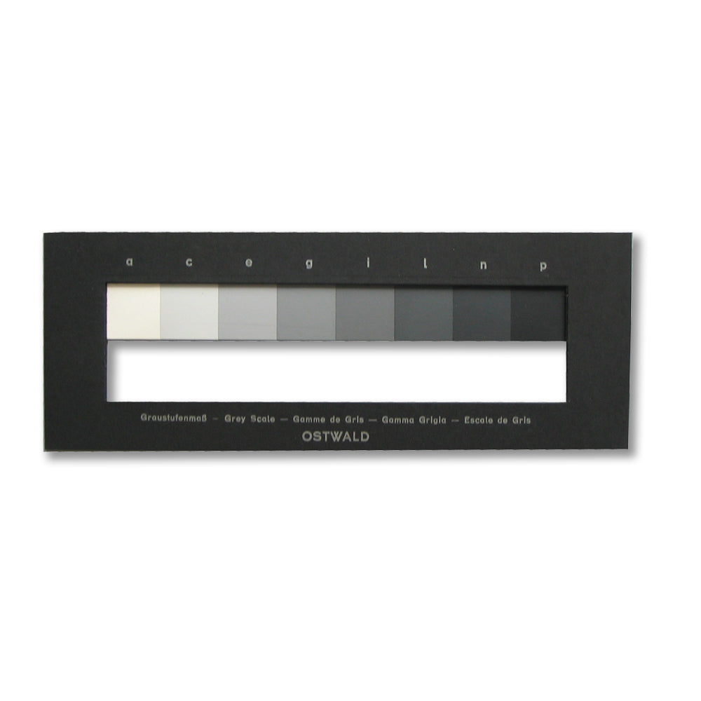Ostwald grey scale – Muster-Schmidt Webshop