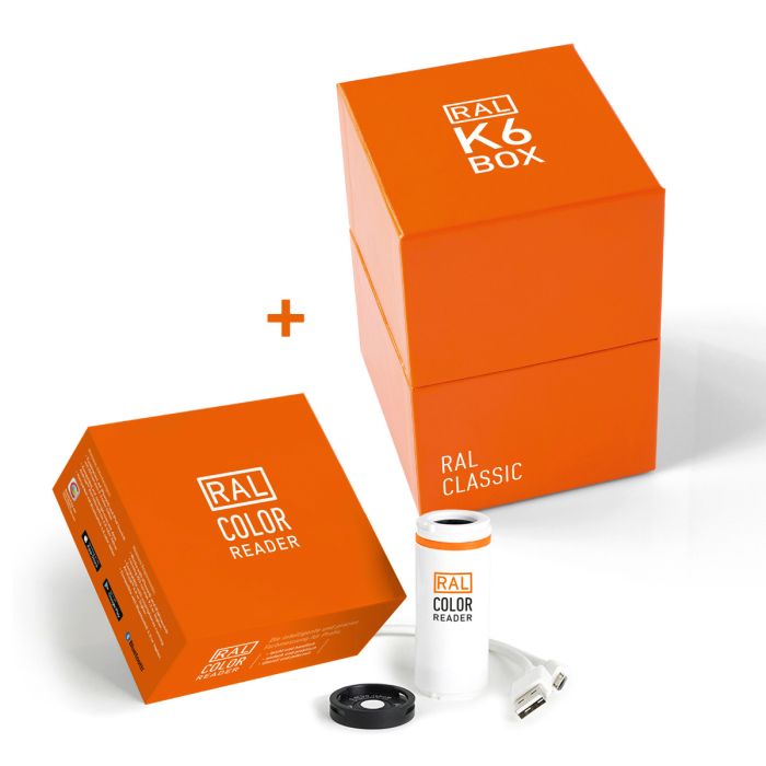 RAL COLOR READER + RAL K6 Box Bundle – Muster-Schmidt Webshop